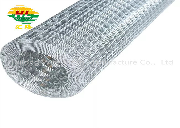 4'X20m/Roll 1/2'' Galvanized Welded Wire Mesh Rolls Redrawing