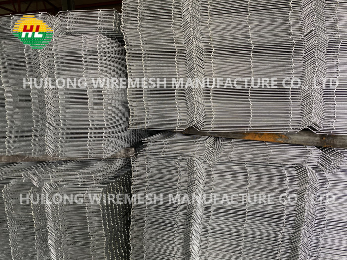 3m High V Mesh Security Fence Kit - Electro Galvanized