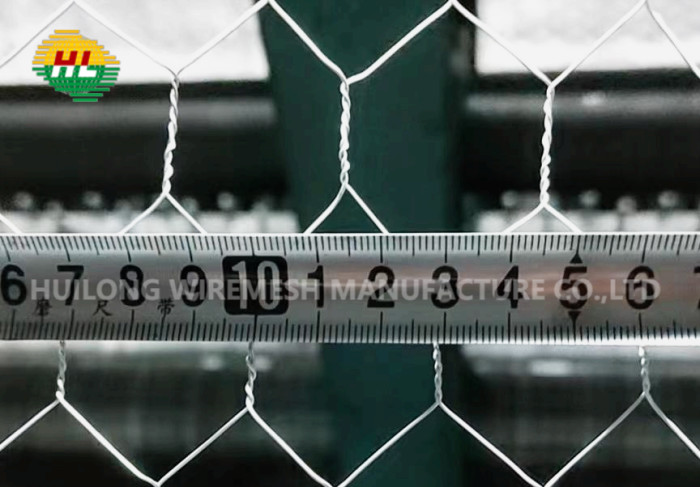 Poultry Farms Fence Hex Wire Mesh Stainless Steel Aperture 1/2 Inch